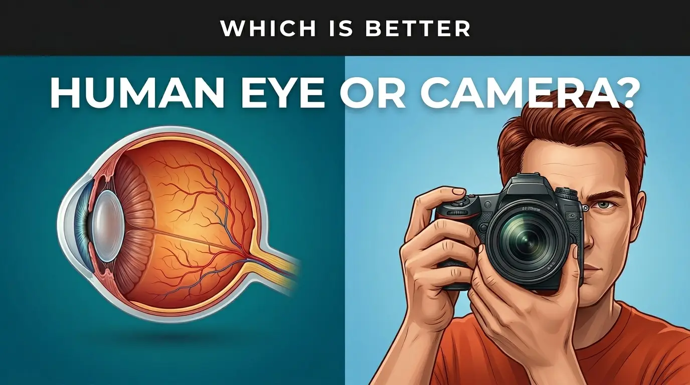 Human Eye Resolution Explained: Megapixels, FPS & Vision